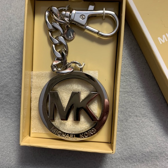 Michael Kors | Accessories | New Michael Kors Mk Logo Key Fob Charm | Poshmark